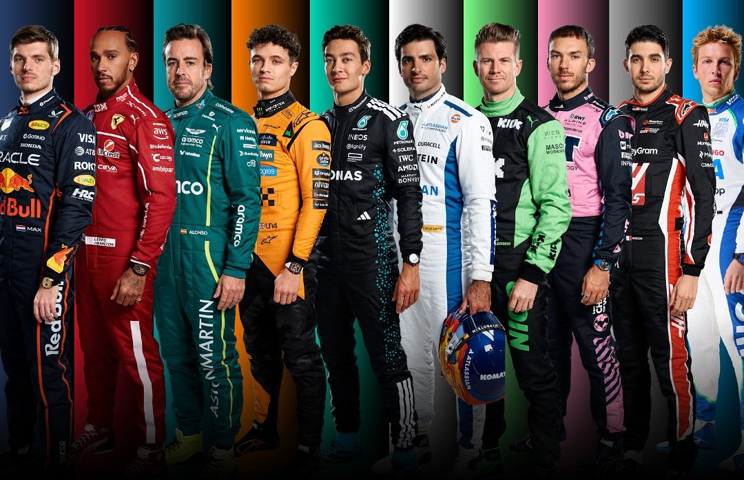 F1 Racing Suits 2025 | Replica Team Suits & Karting Gear - AT Racing Gear