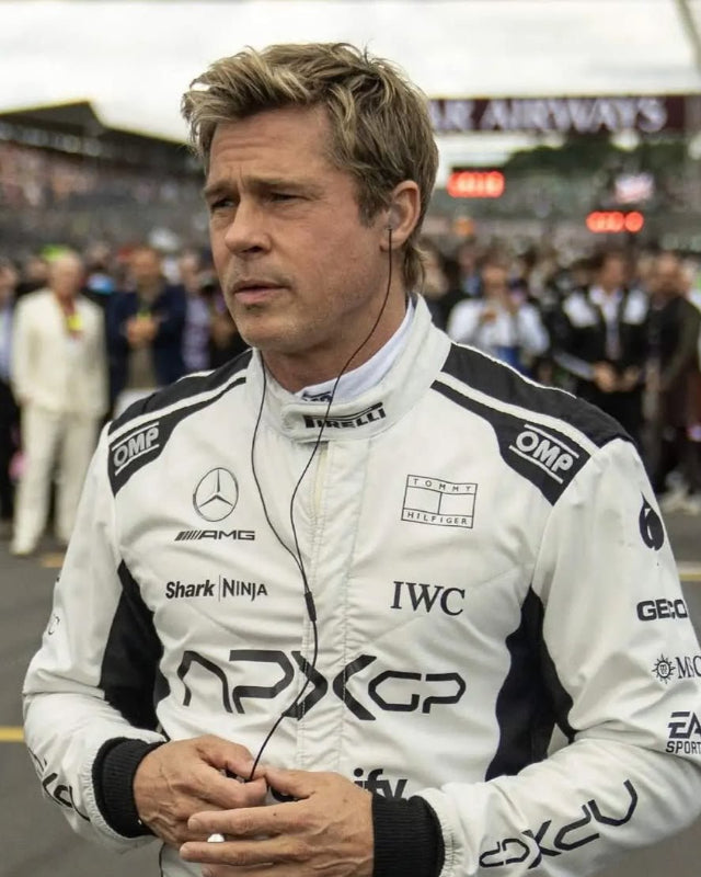 F1 Movie Brad Pitt APXGP 2025 Racing Suit Replica - Official Movie ...